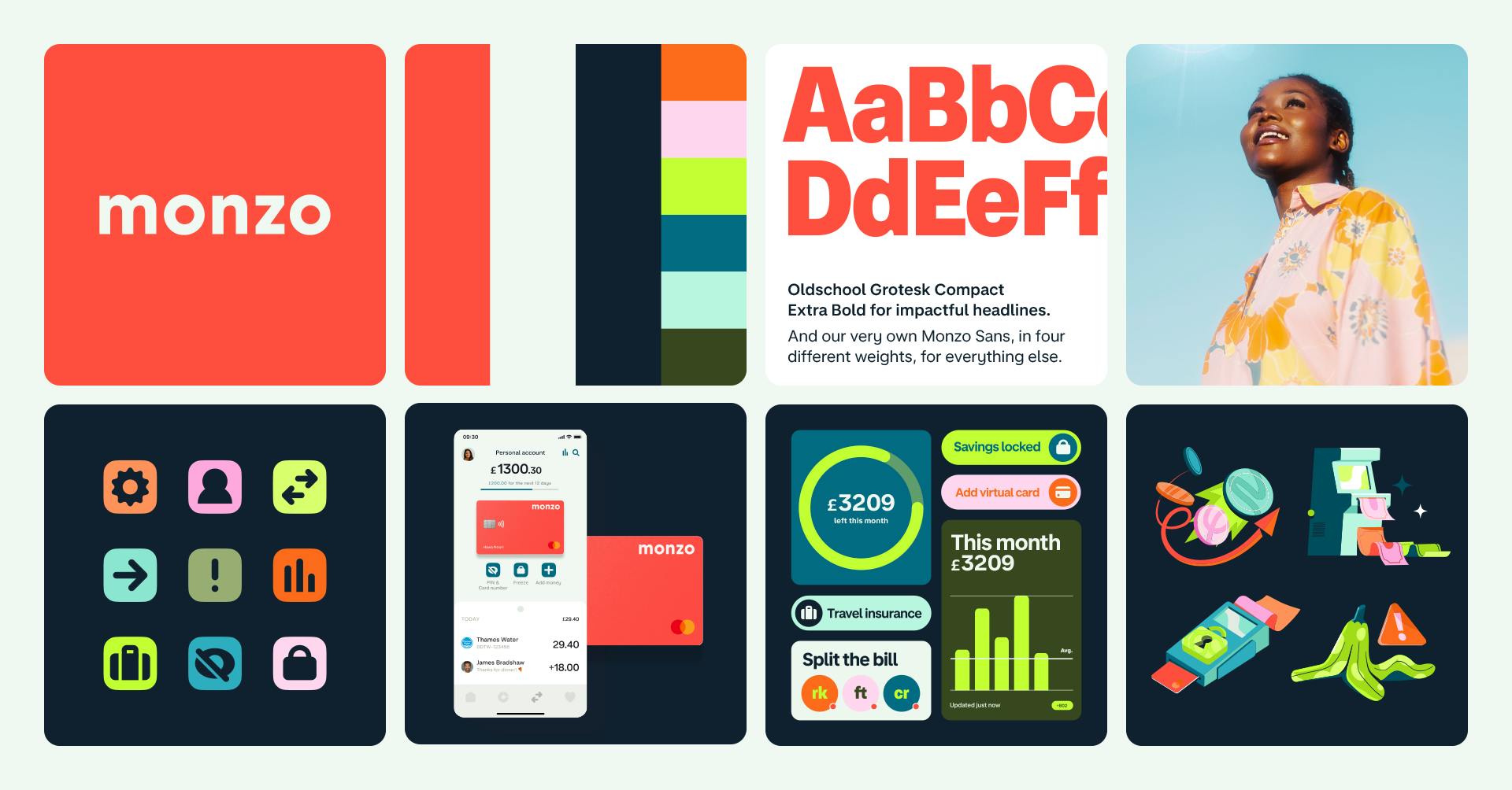 Monzo reveals cheery brand refresh