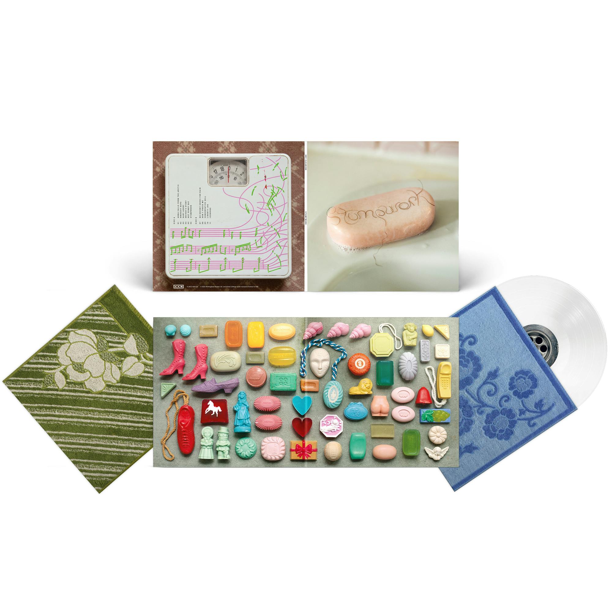 Rottingdean Bazaar and Annie Collinge create Dry Cleaning album artwork