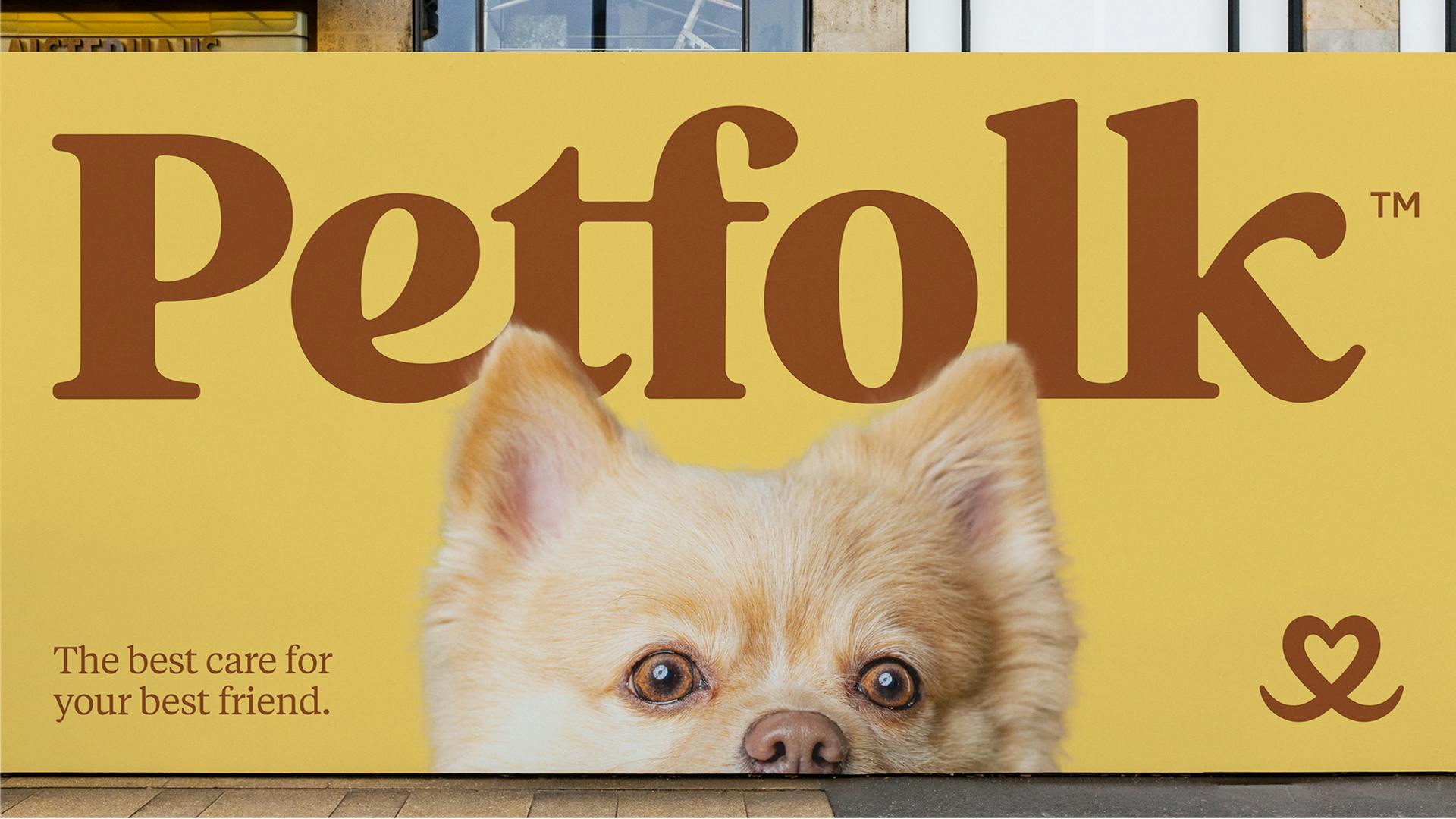 Petfolk’s stylish new identity rethinks the vet experience
