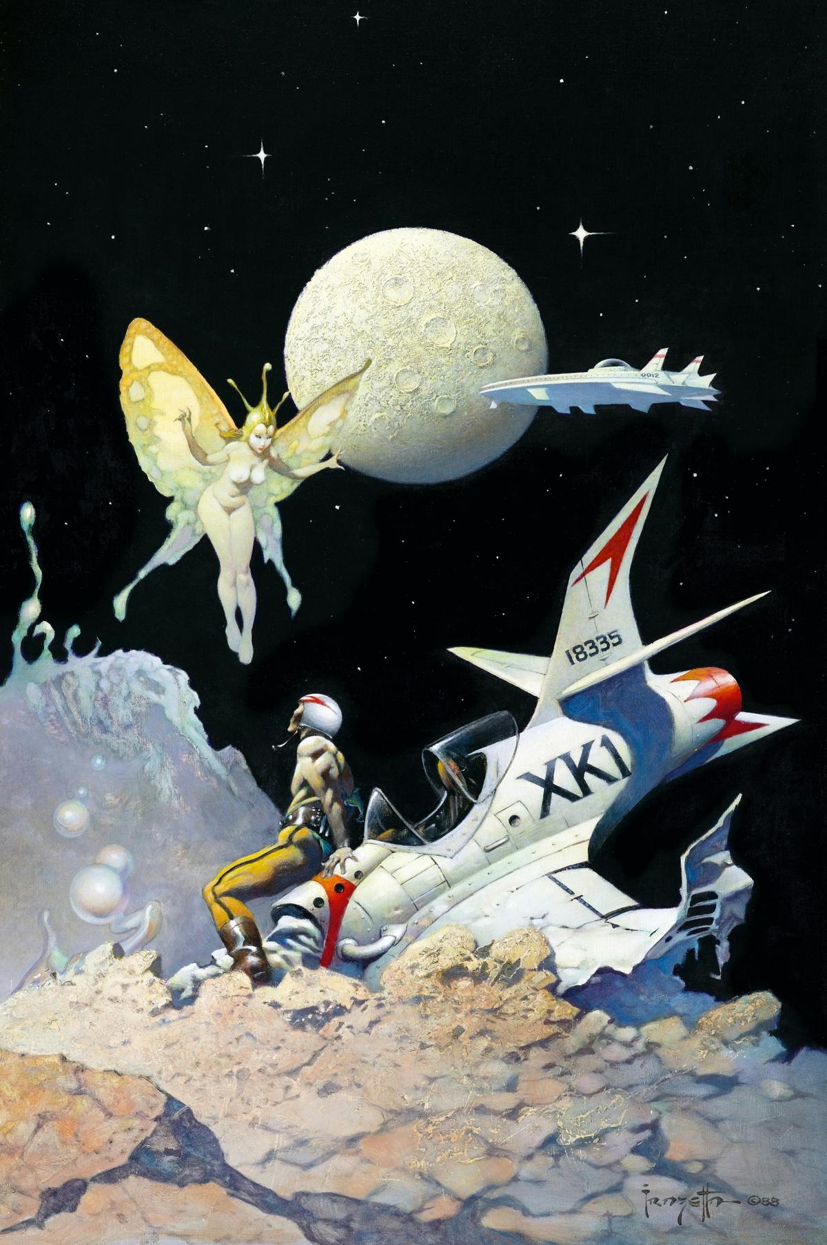 Step inside the fantasy world of Frank Frazetta