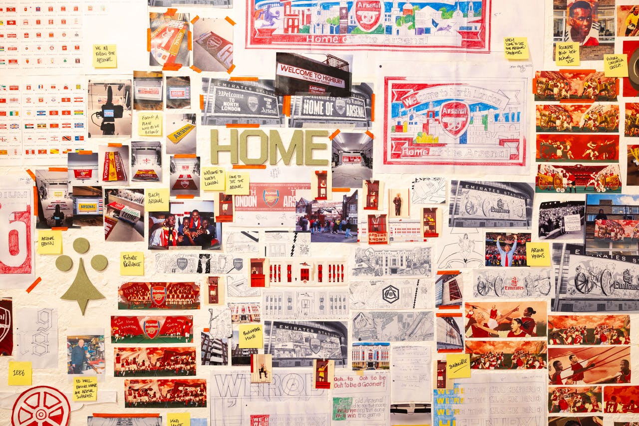 Arsenal celebrates its legacy and future with series of artworks