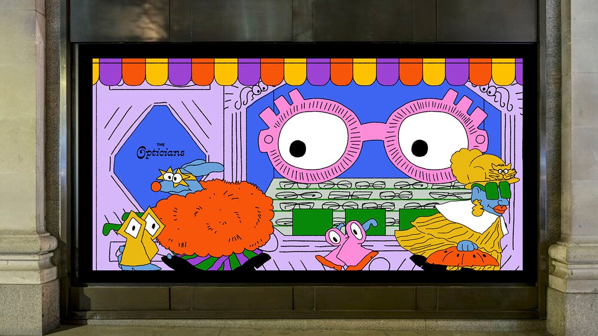 Selfridges has launched a new season of illustrated windows