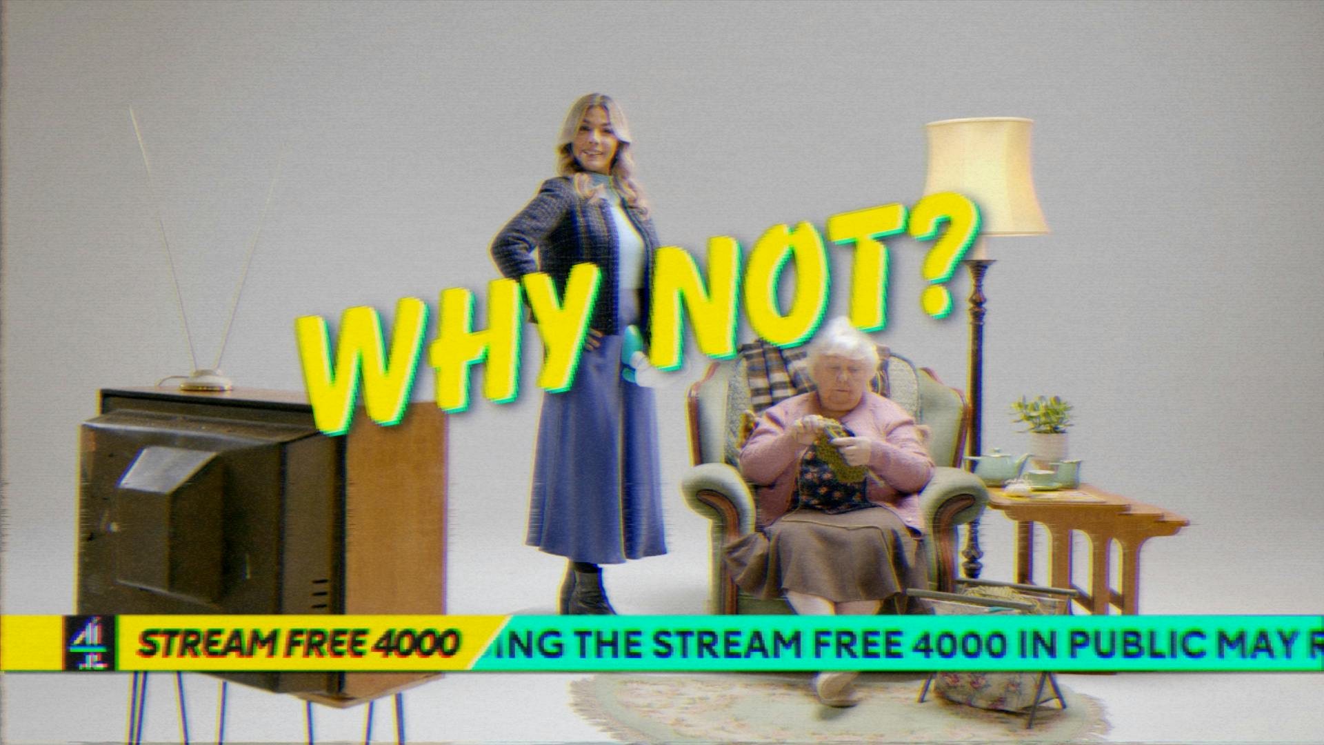 Stream while you stream with Channel 4’s portable pee device