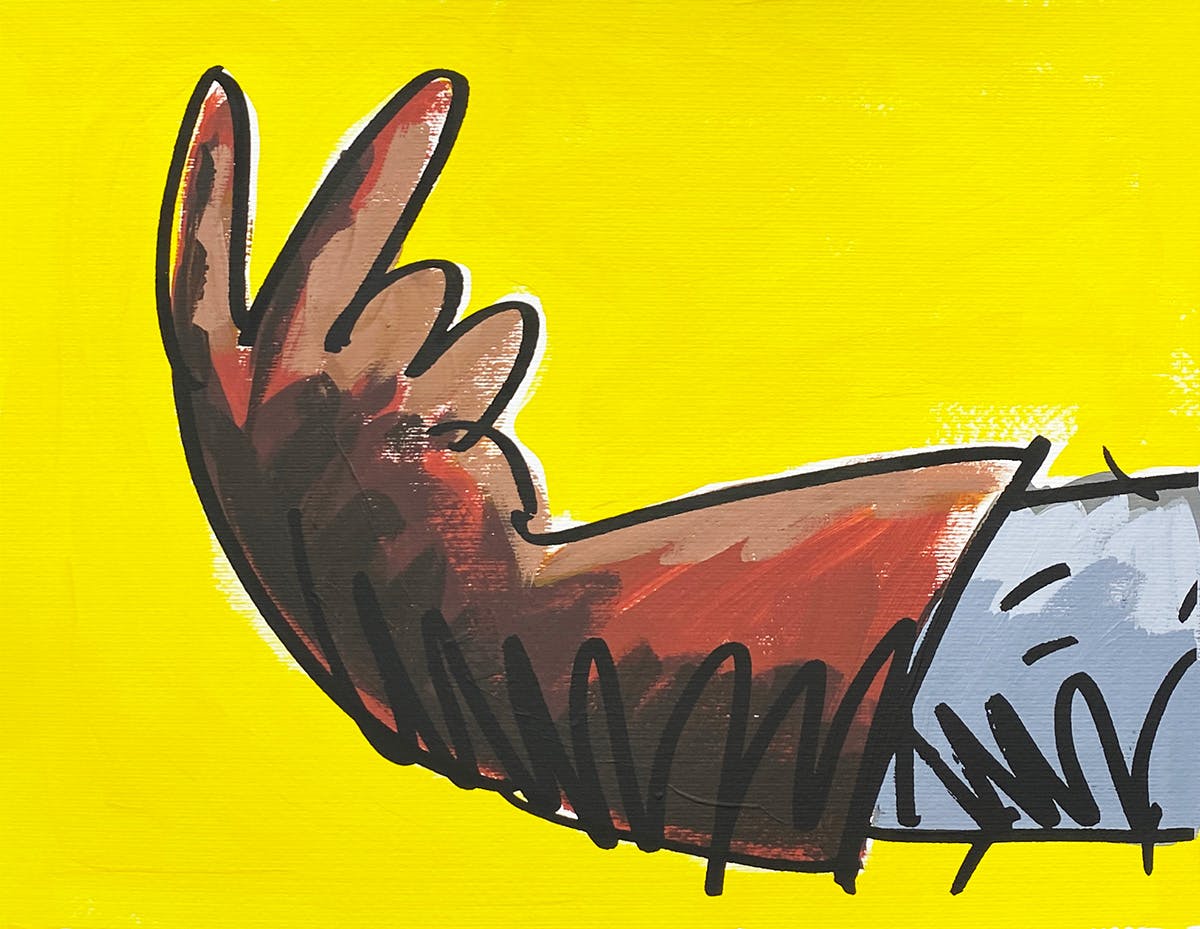 Mark Denton’s daily doodles head to Jealous Gallery