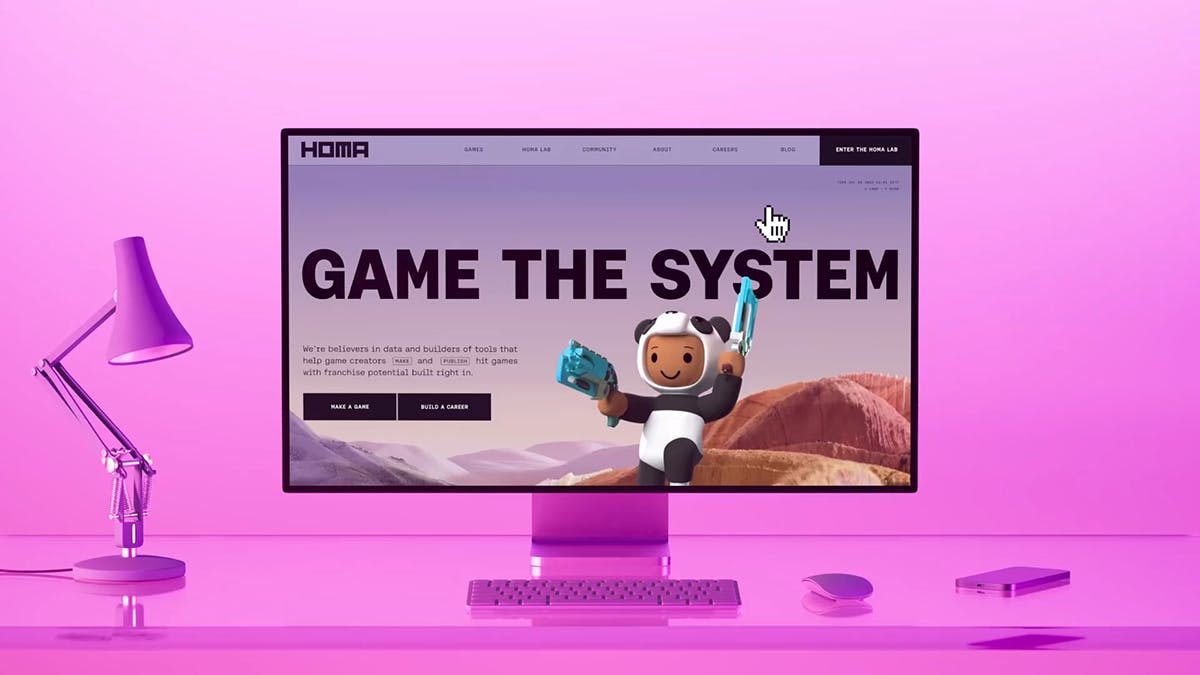Homa’s rebrand envisions the future of mobile game development