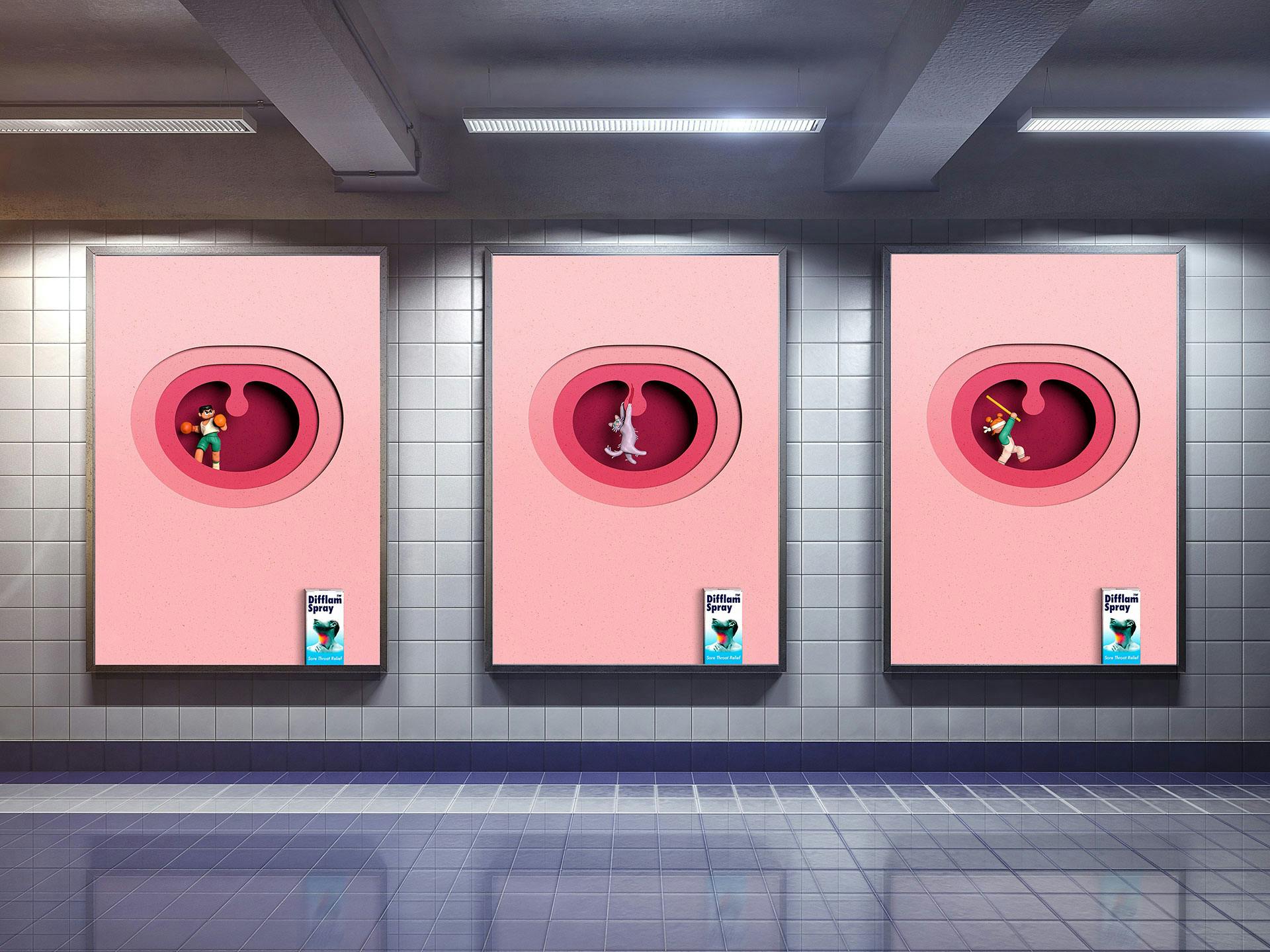 Difflam throat spray launches craft-focused campaign