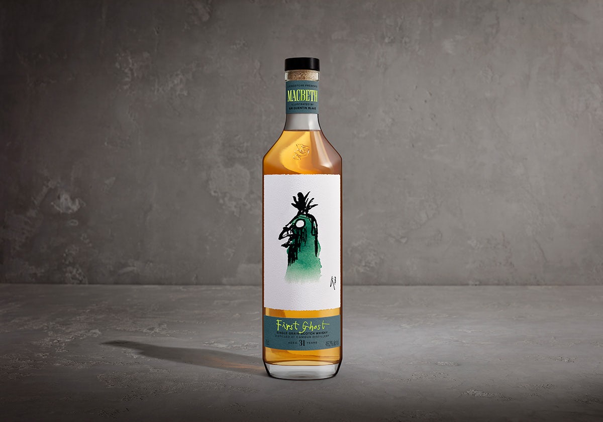Quentin Blake creates feathery illustrations of Macbeth for whisky range
