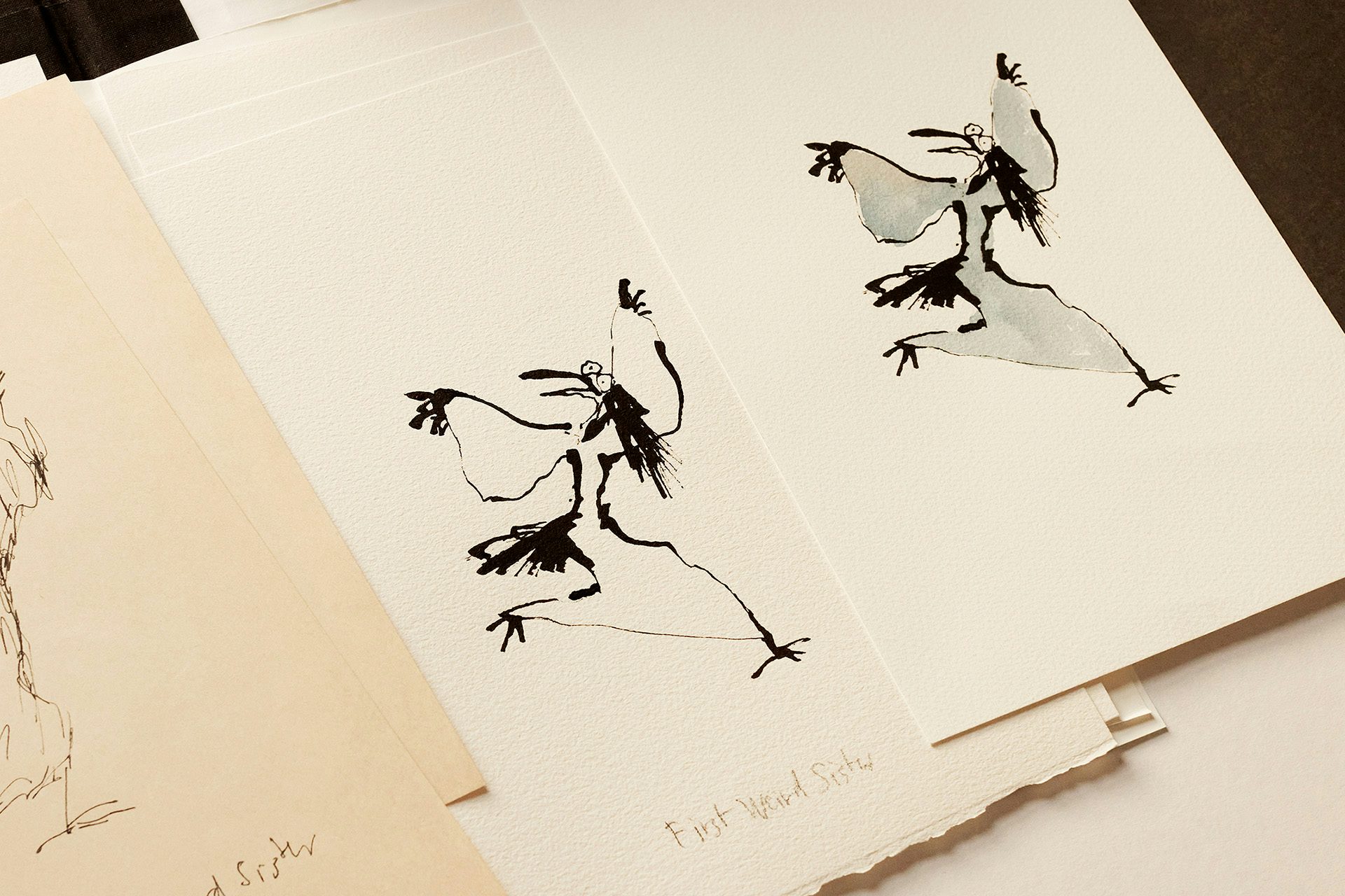 Quentin Blake creates feathery illustrations of Macbeth for whisky range