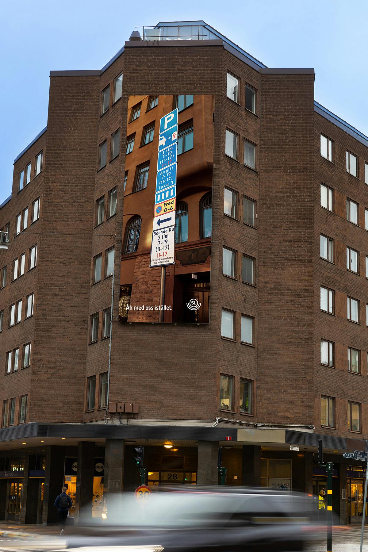 Public transport comes to the rescue in Stockholm campaign