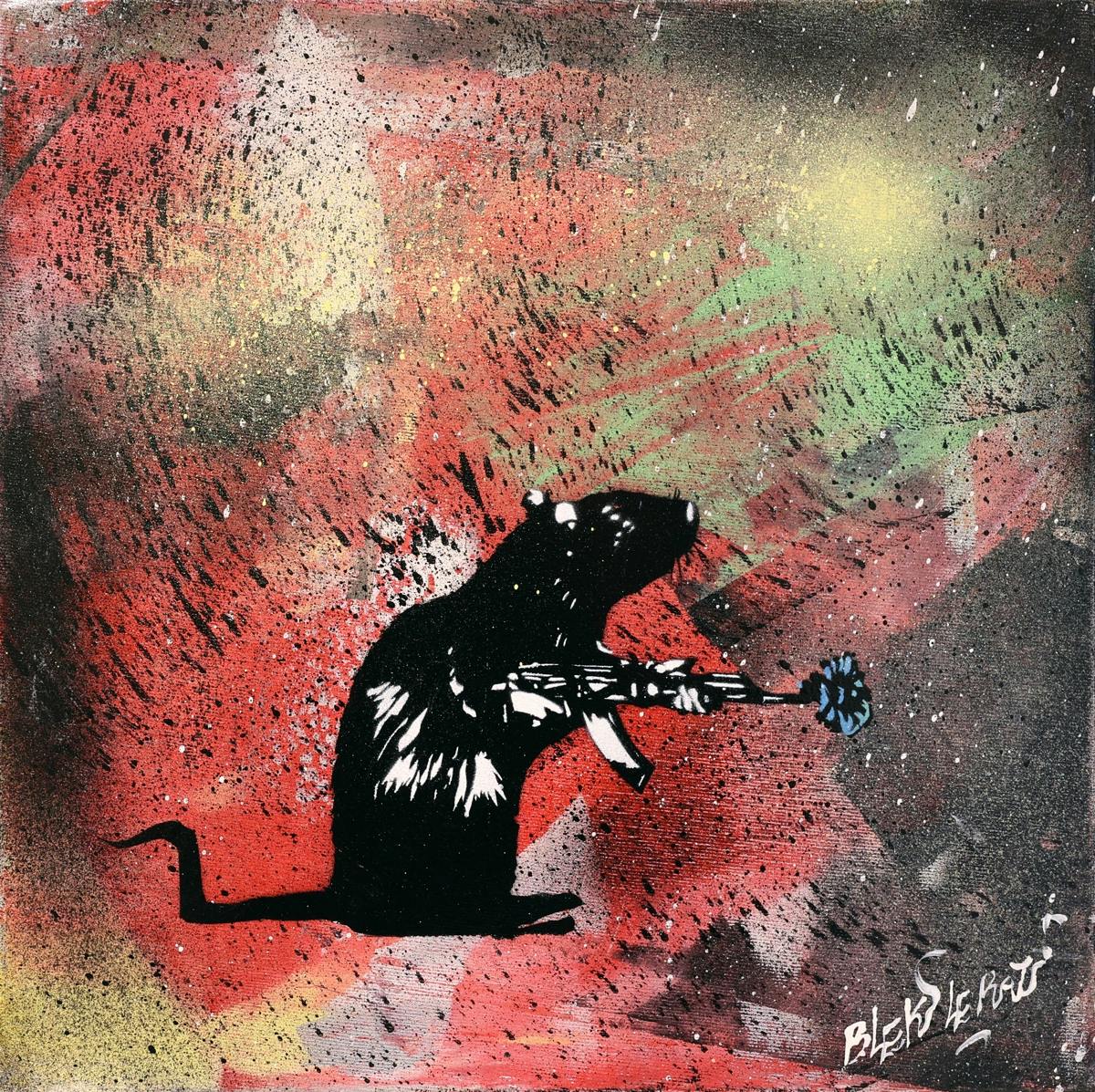 A new Blek le Rat exhibition is his first UK show in a decade