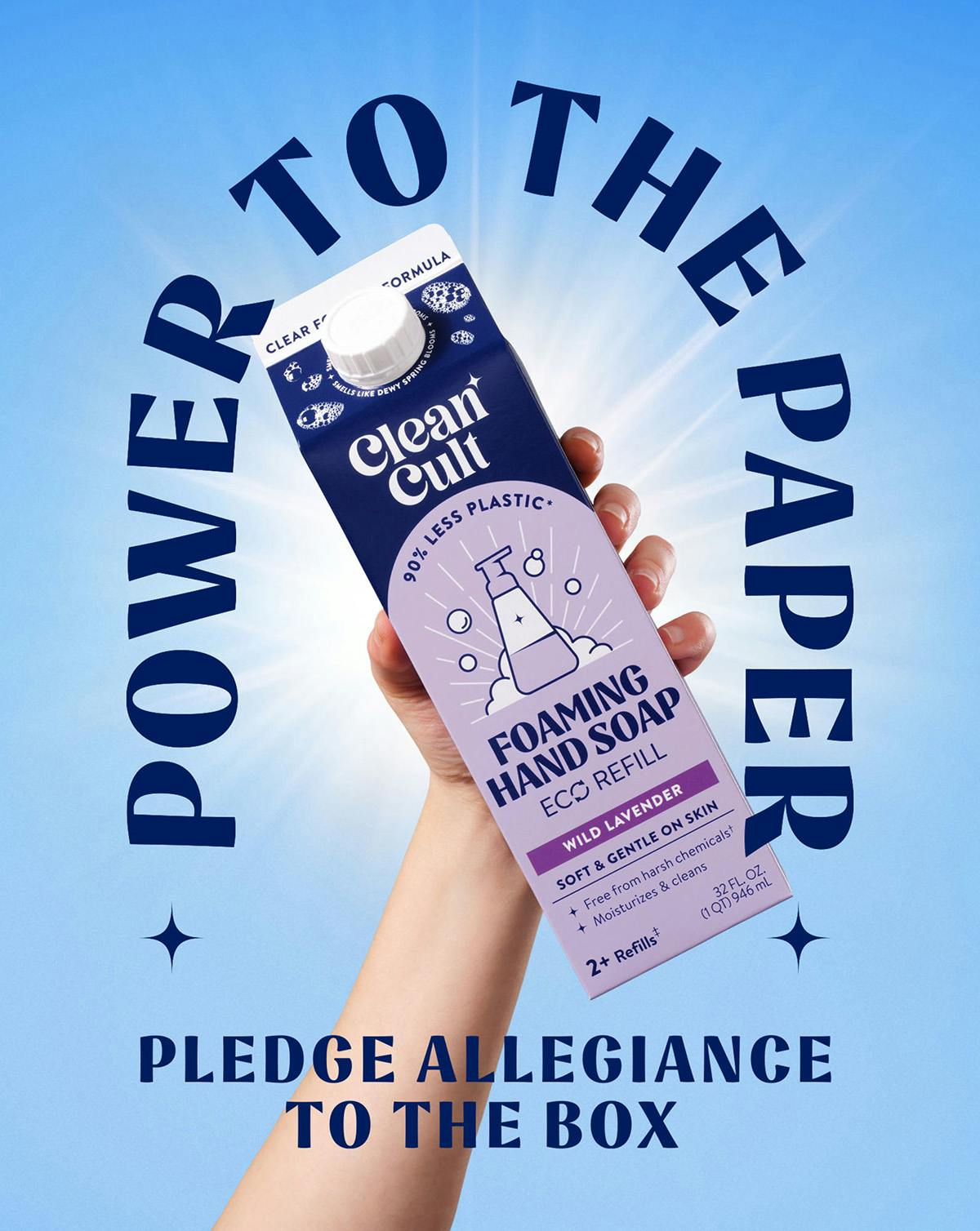 Cleancult’s new branding heroes the refillable