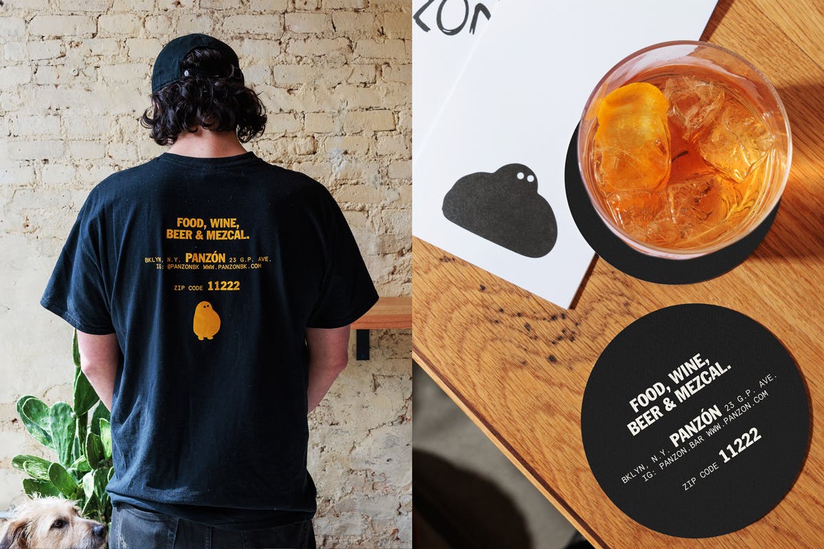 Panzón’s branding leans into the visual culture of Mexico City