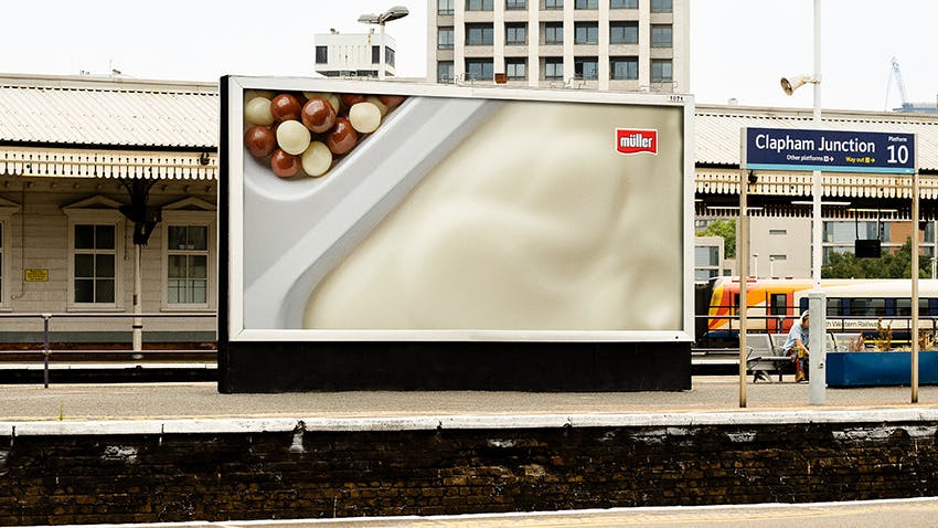 Müller Corner: It could only be… print campaign