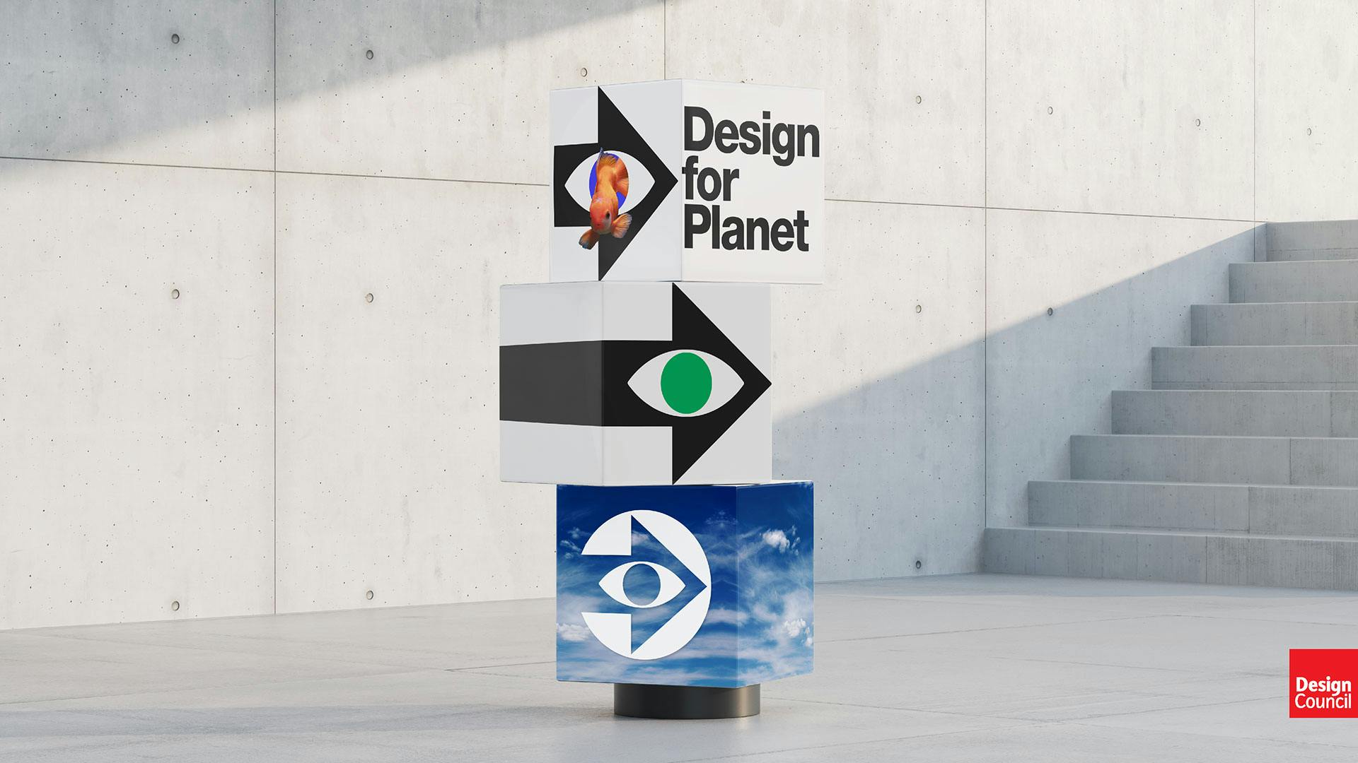 Design Council refreshes its Design for Planet logo