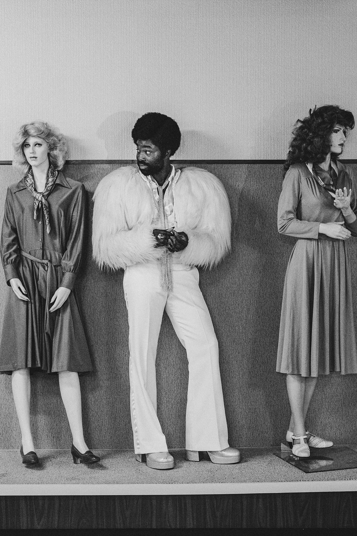 David Hurn captures Black Mirror stars in 70s get-ups