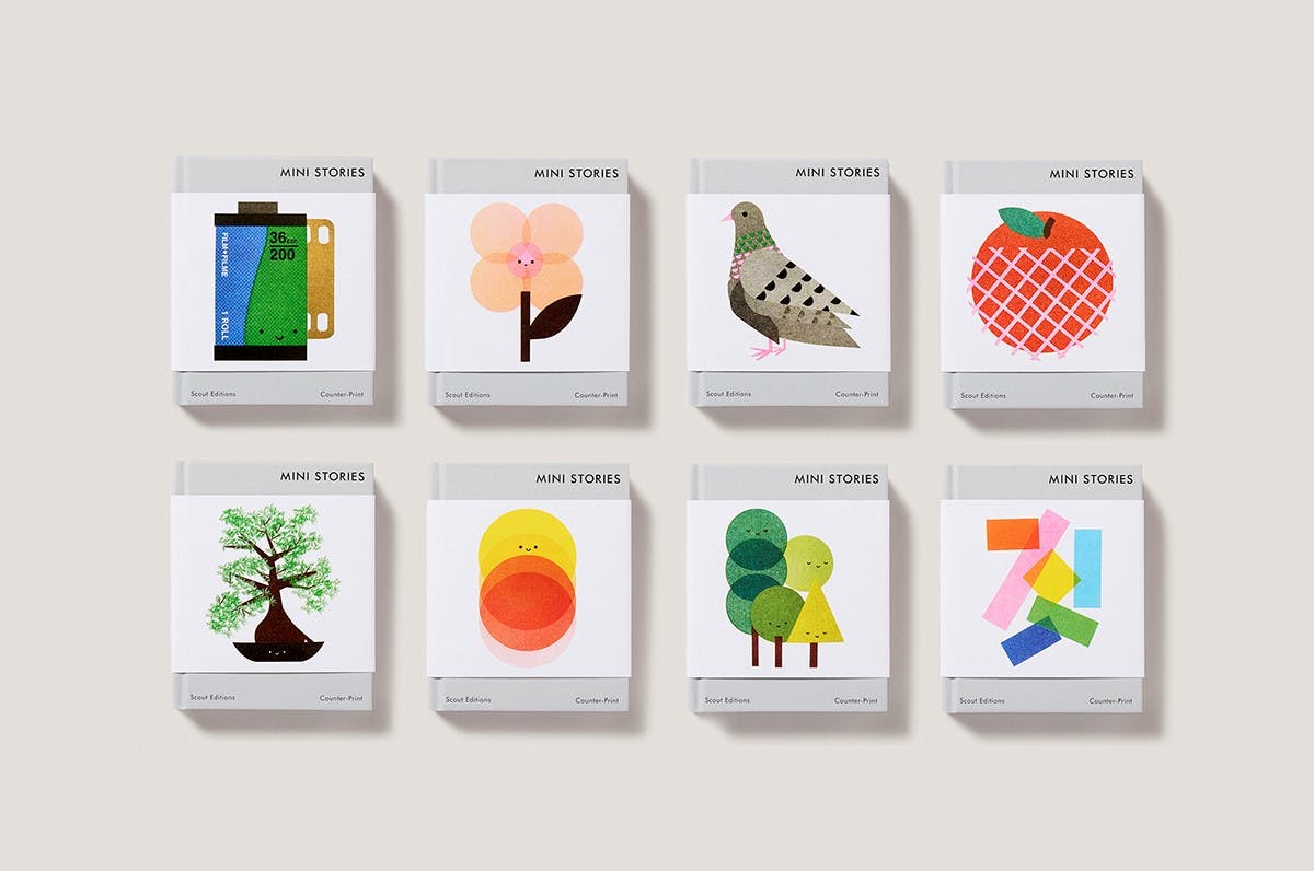 Mini Stories explains everyday phenomena in riso prints