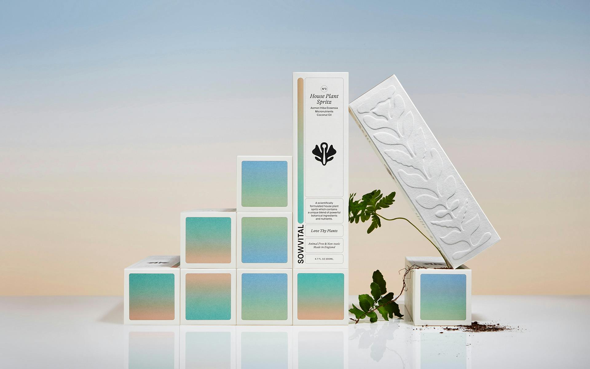 Nature and cosmetics inspire Sowvital’s branding