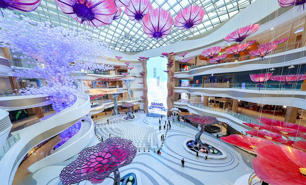 Peter Pan inspires identity for luxury shopping destination