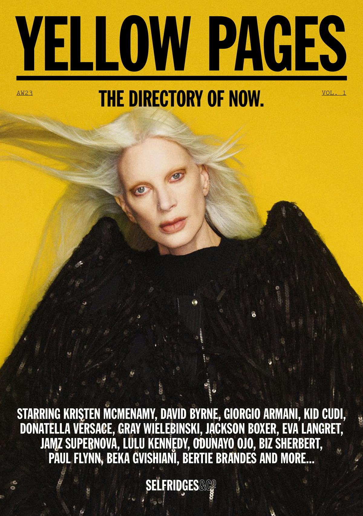 New Selfridges zine is designed to be a “directory of now”