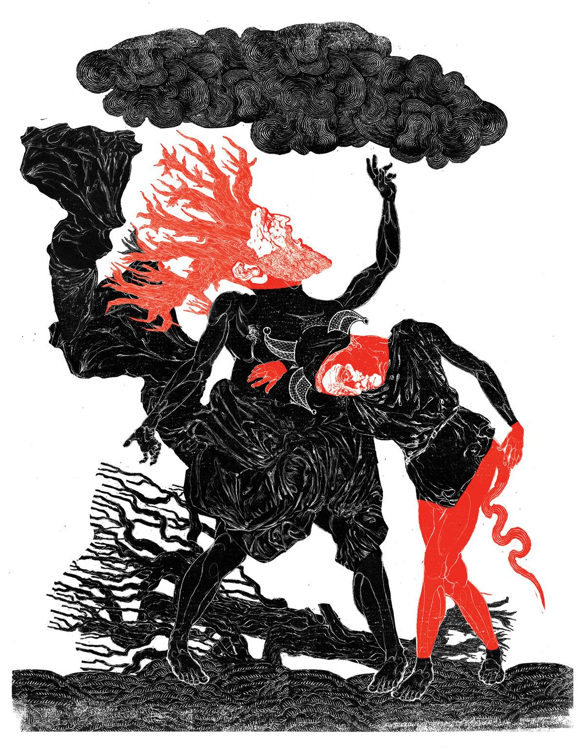 Neil Packer creates illustrations for new Shakespeare edition