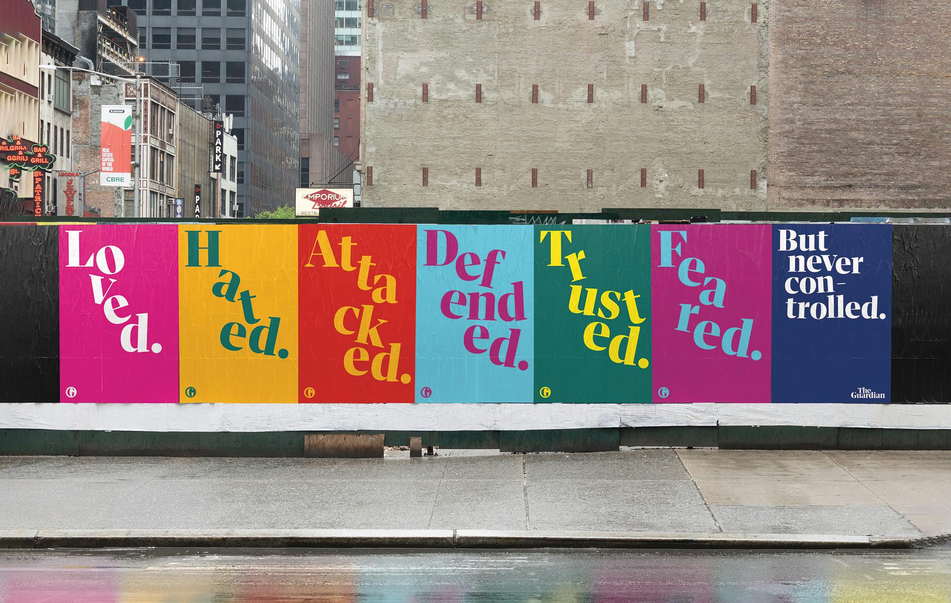 The Guardian’s new ad campaign embraces its divisiveness