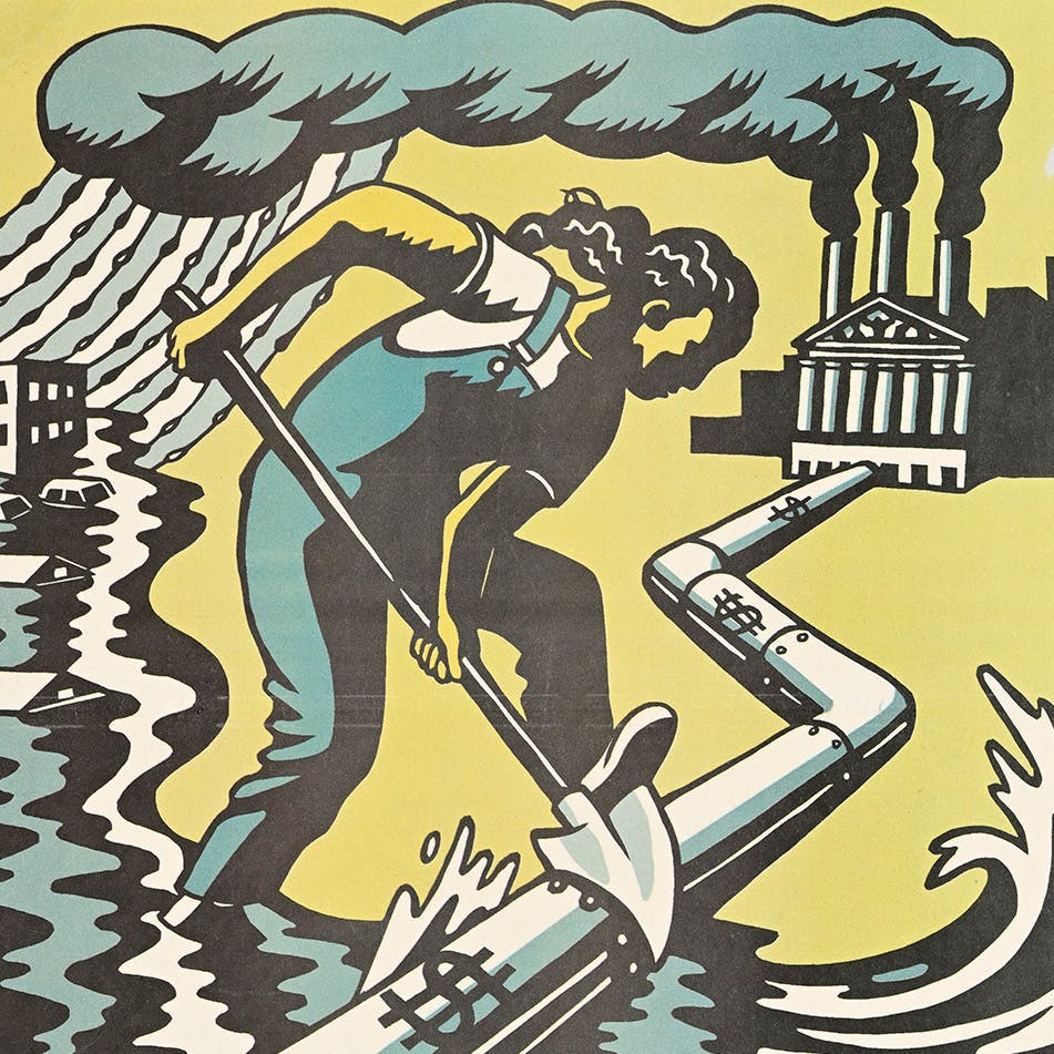 Do posters about climate change work?