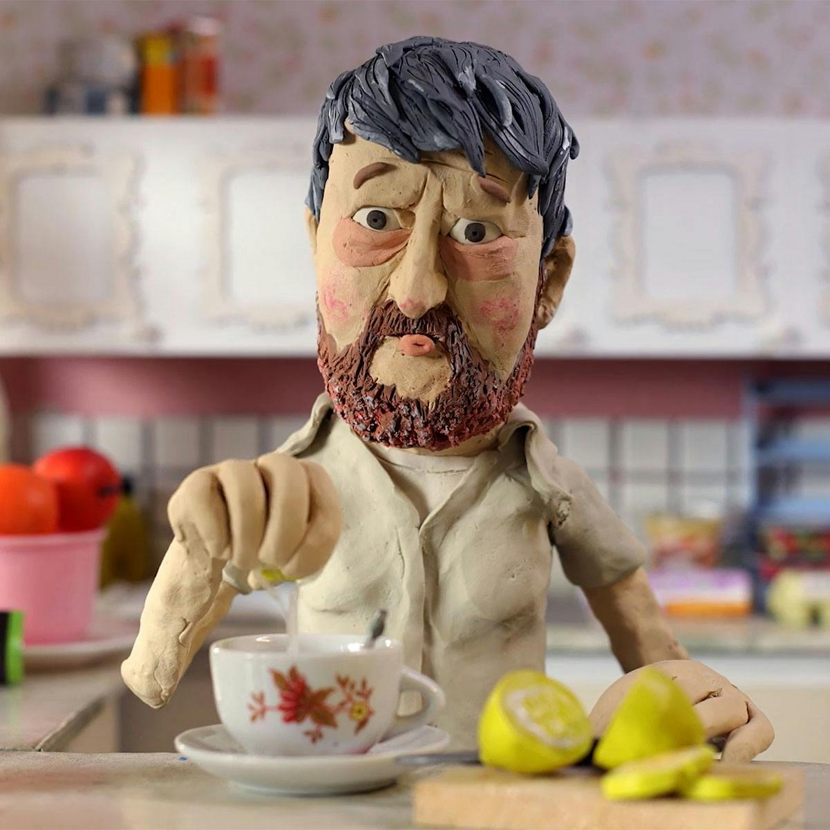Claymation artist Will Child animates three of Tim Key’s poems