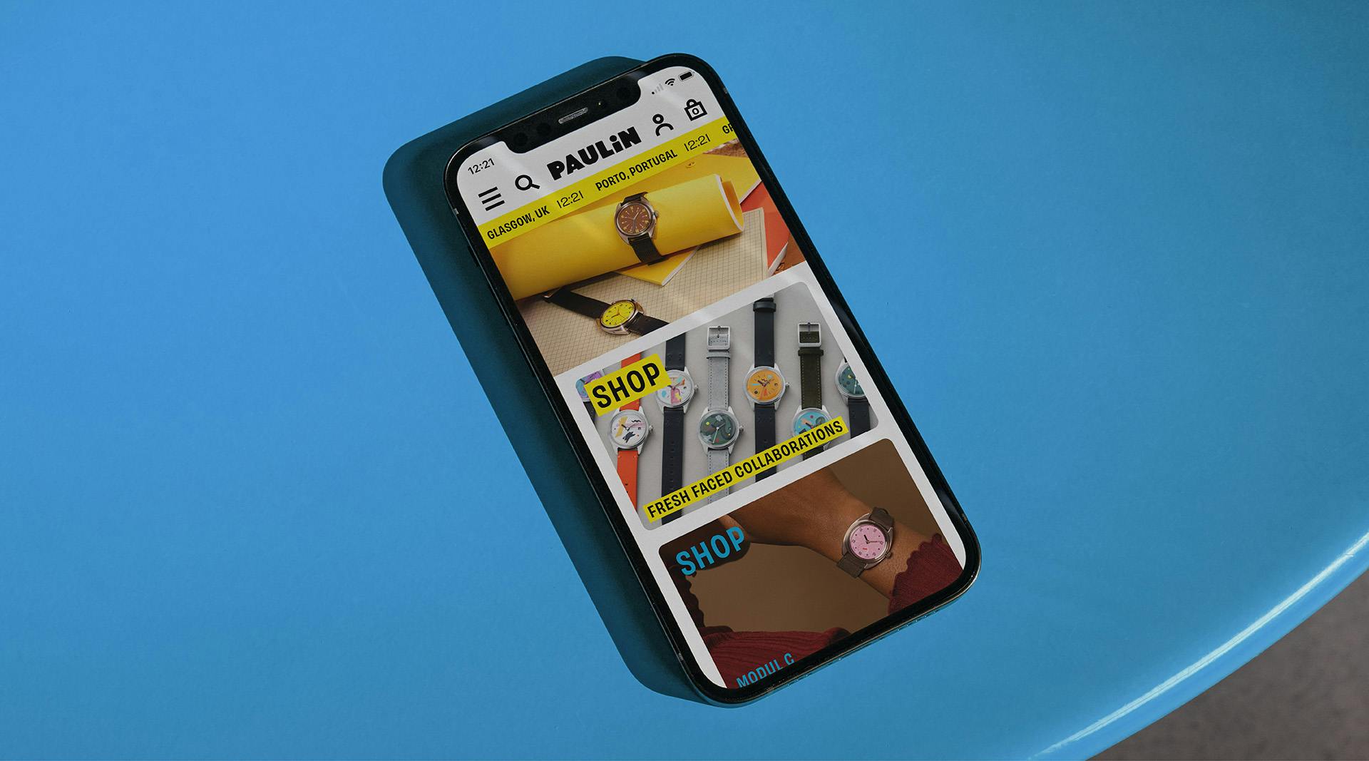 Watch brand Paulin receives playful rebrand