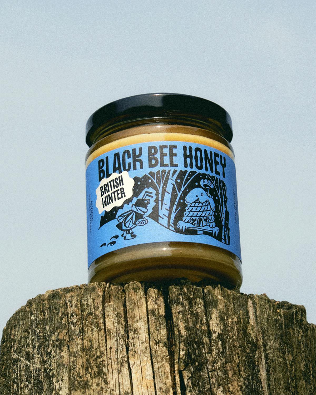 Omse champions British wildlife in identity for new honey brand