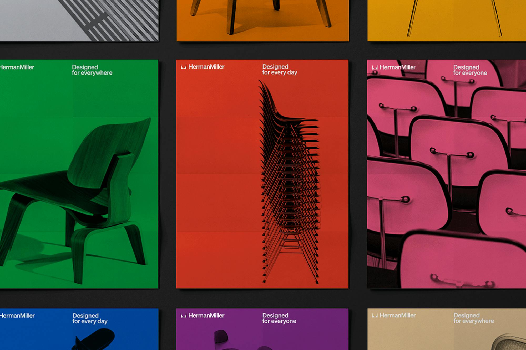 Herman Miller’s rebrand is a playful update on a design classic