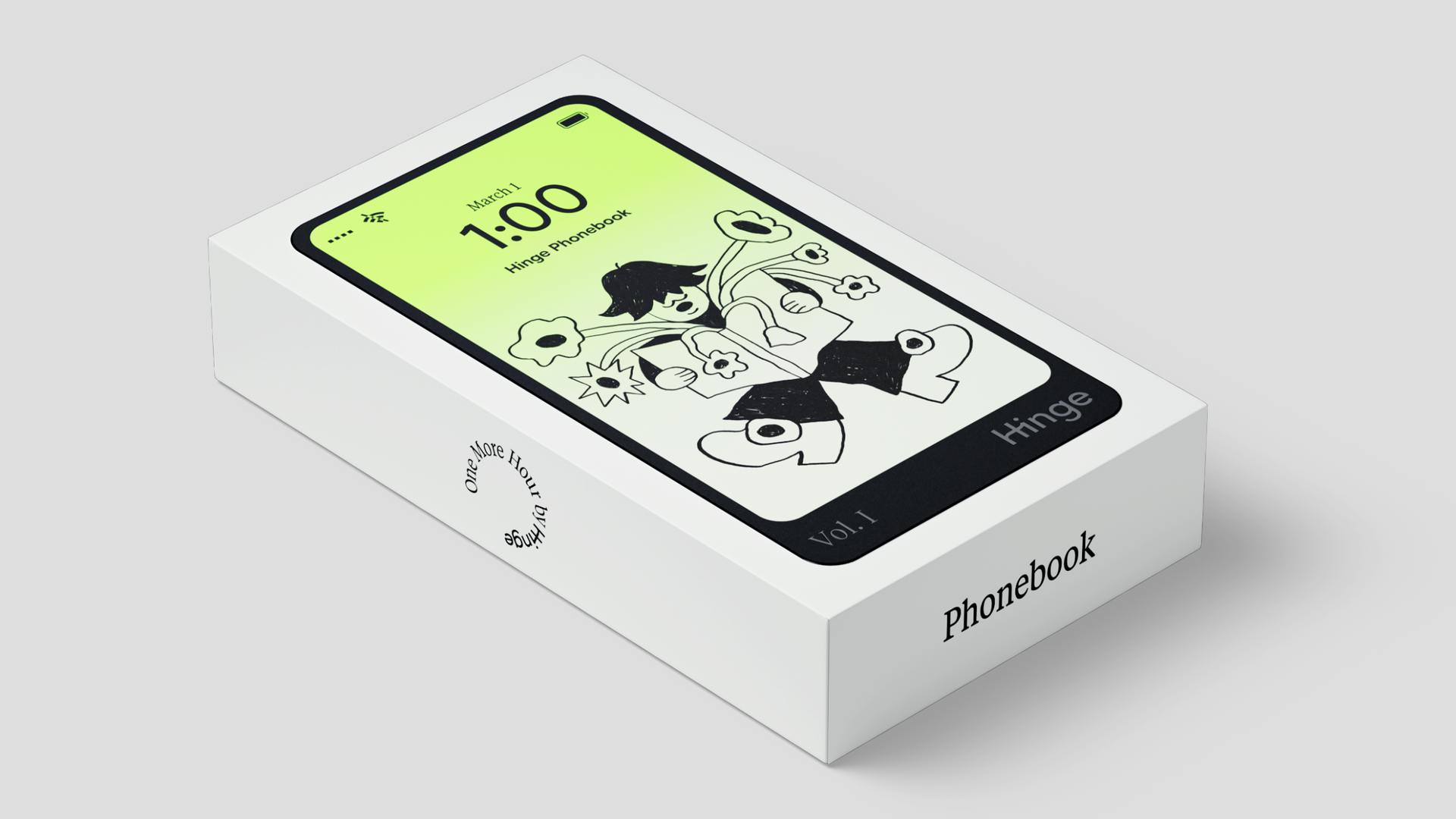 Hinge launches anti-screen time book that looks like iPhone