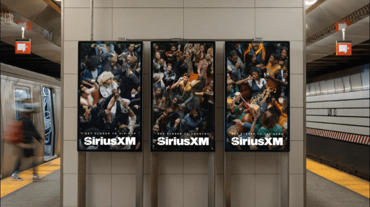 Uncommon Creative Studio’s striking new campaign for SiriusXM