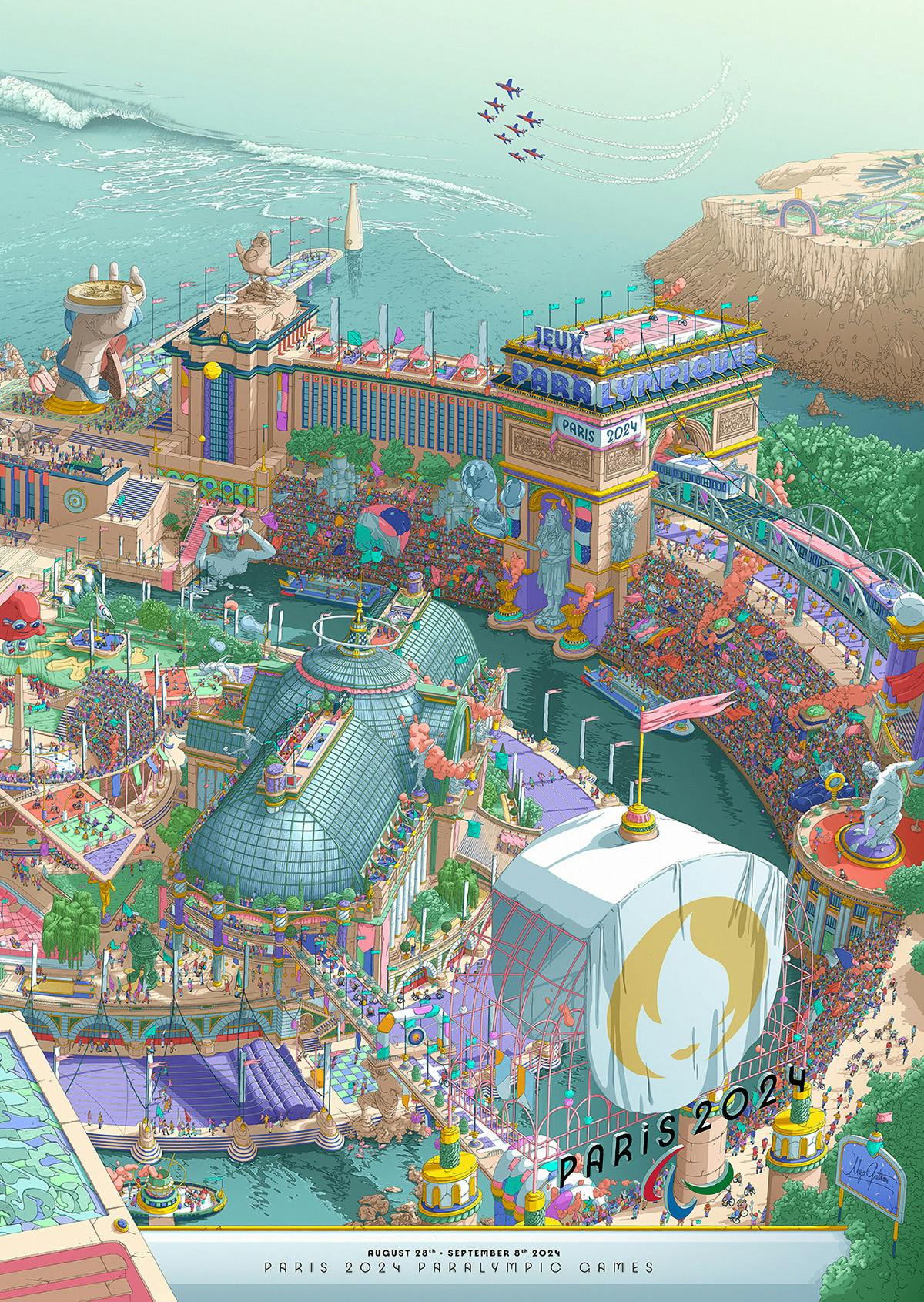 Paris 2024 reveals poster campaign for Olympic and Paralympic Games