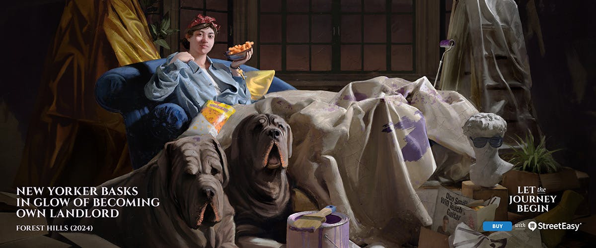 Real estate platform StreetEasy launches Renaissance style ads