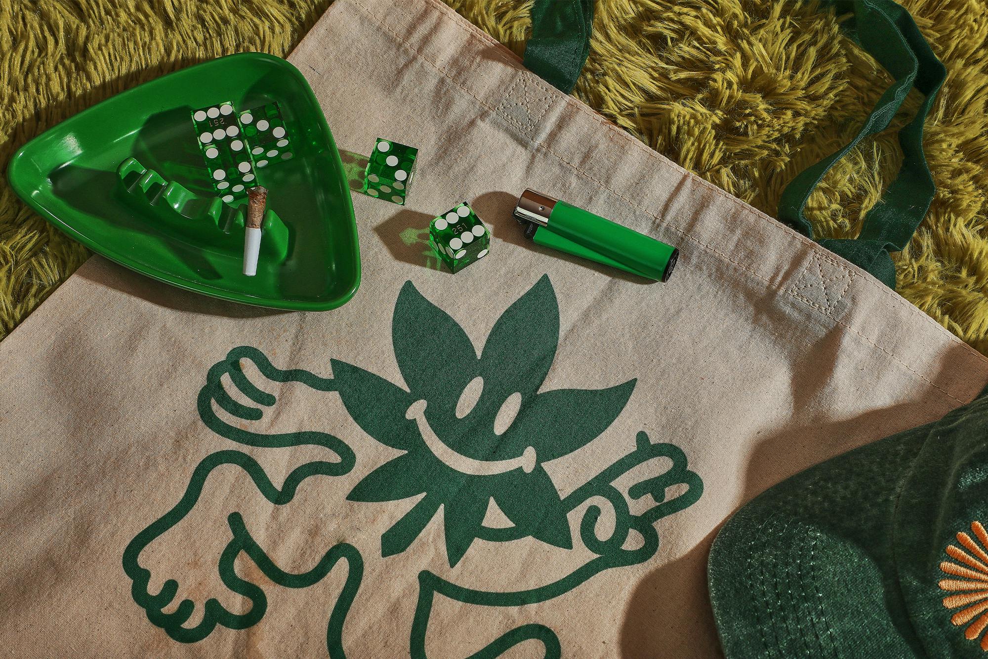 Good Greens’ branding celebrates the history of cannabis culture