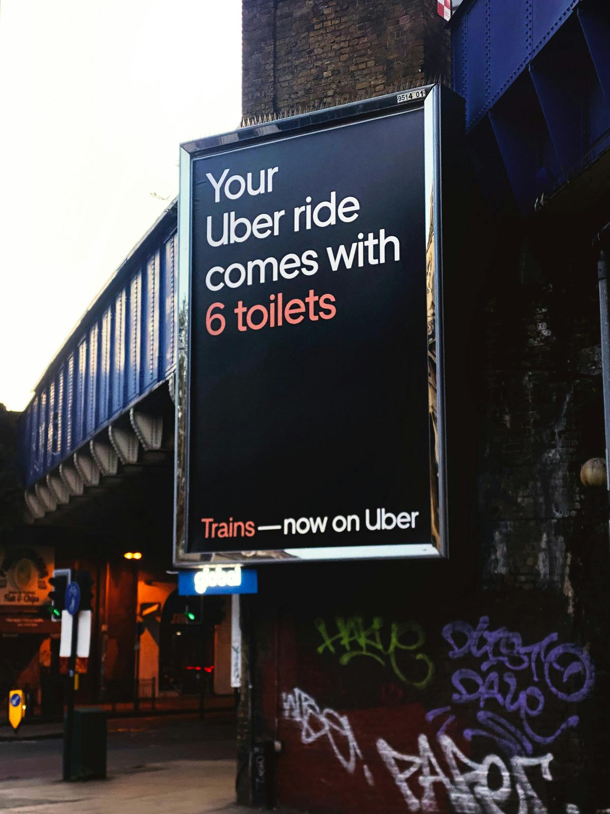 Uber Trains: Trains, Now On Uber campaign