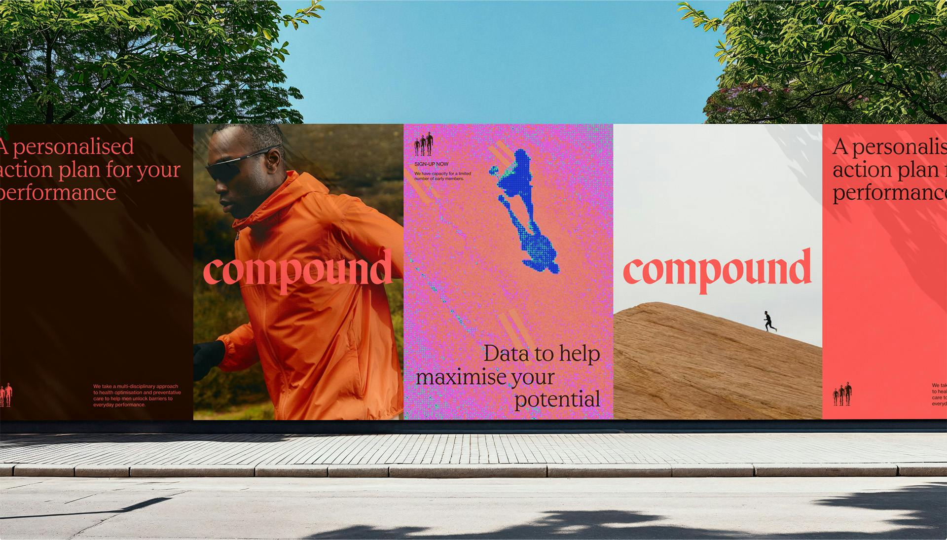 Compound’s new branding blends the ancient and the futuristic