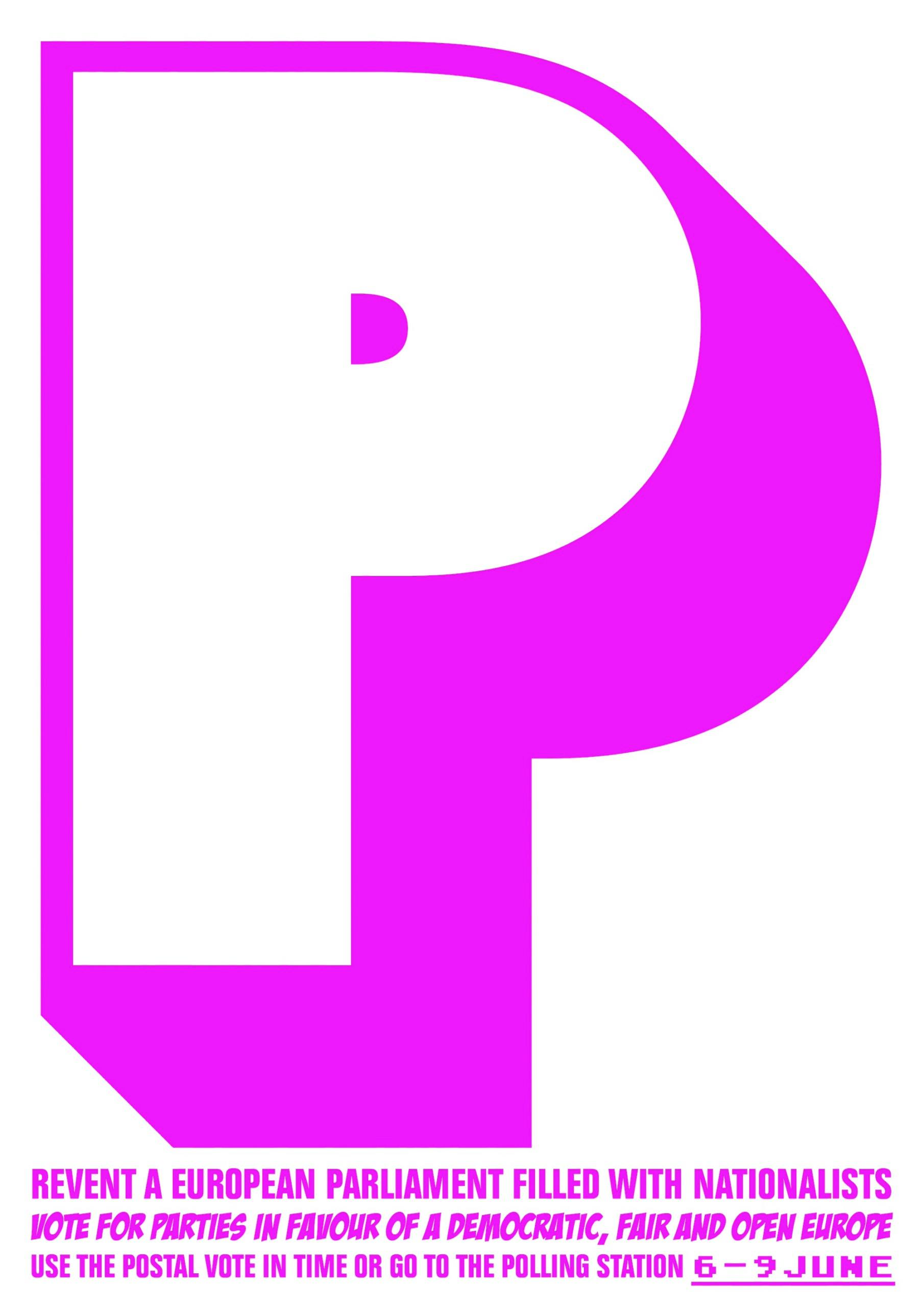 Scott King designs EU Elections campaign for Wolfgang Tillmans