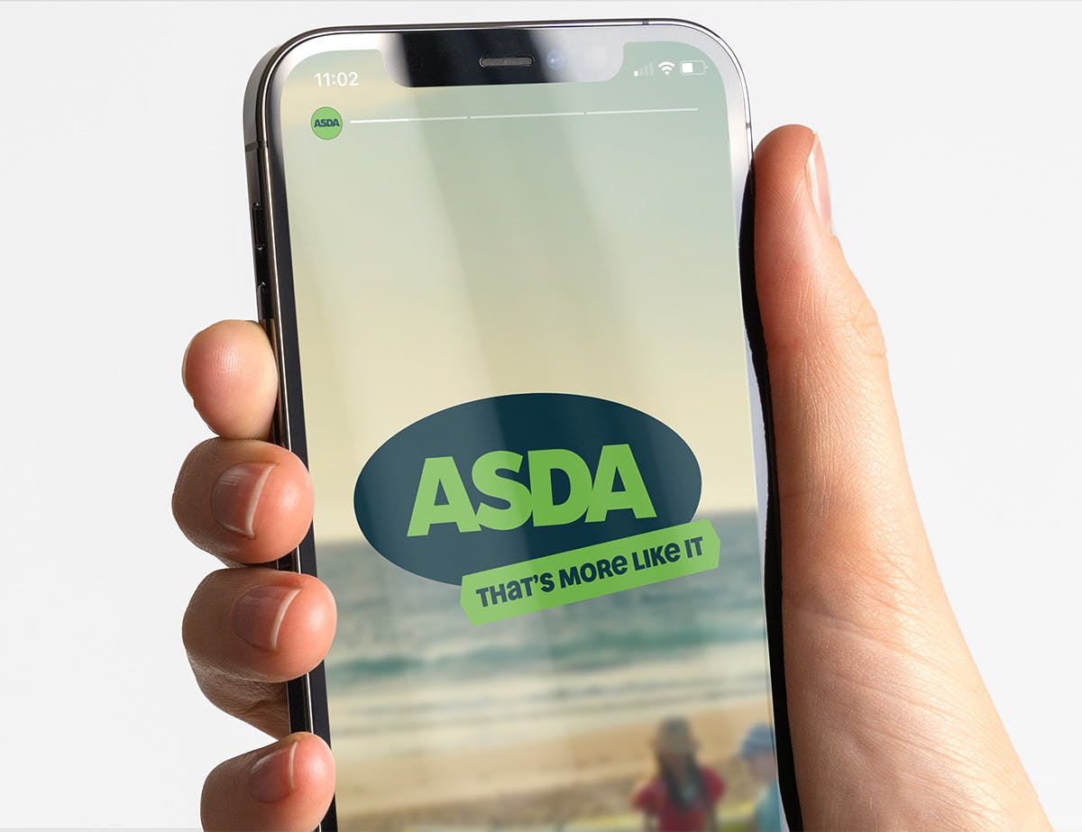 Asda launches a cheerful and “conversational” identity