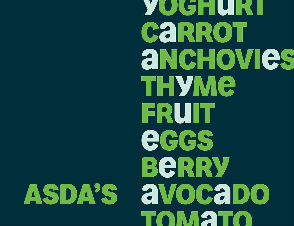 Asda launches a cheerful and “conversational” identity