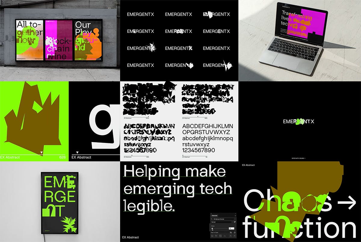 EmergentX brand identity