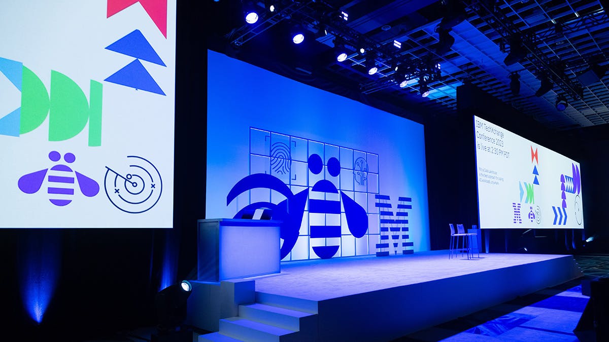 IBM: TechXchange brand identity