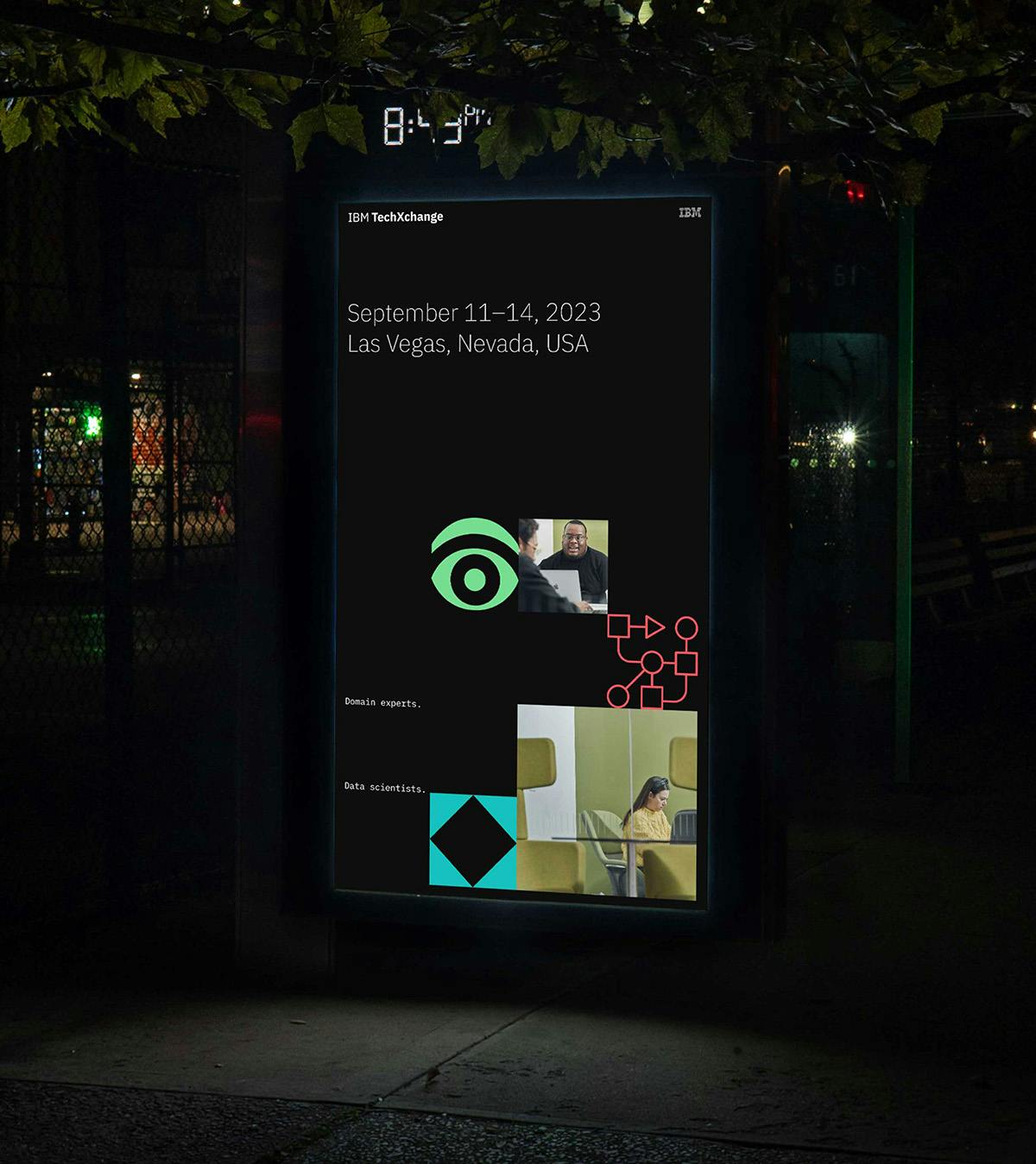 IBM: TechXchange brand identity