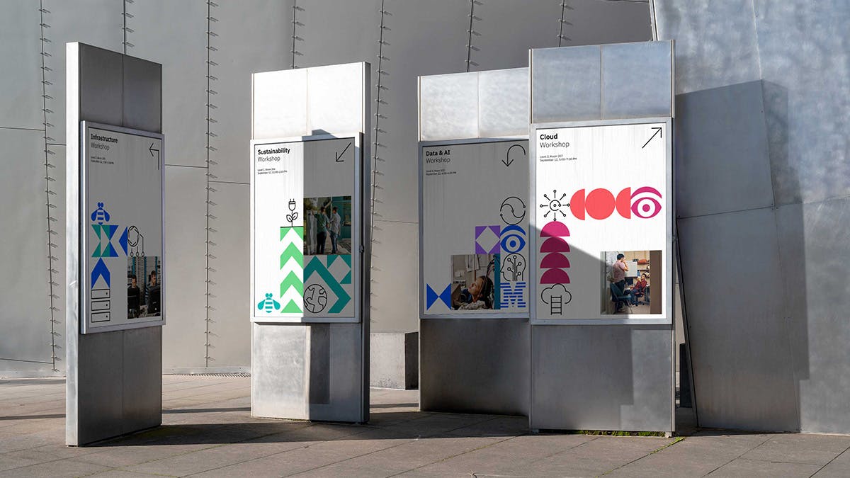 IBM: TechXchange brand identity