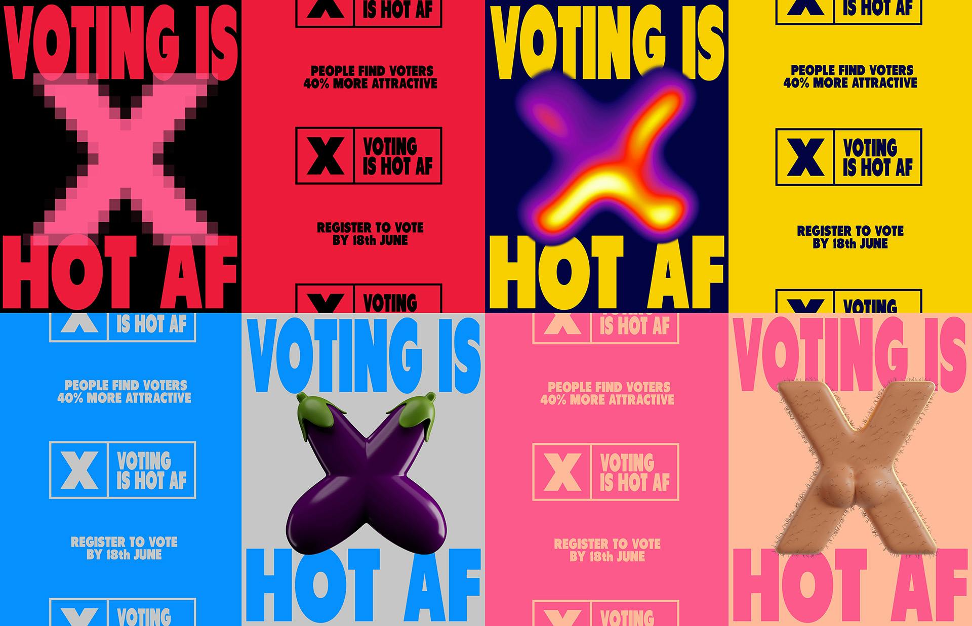 Voting is sexy, according to new campaign