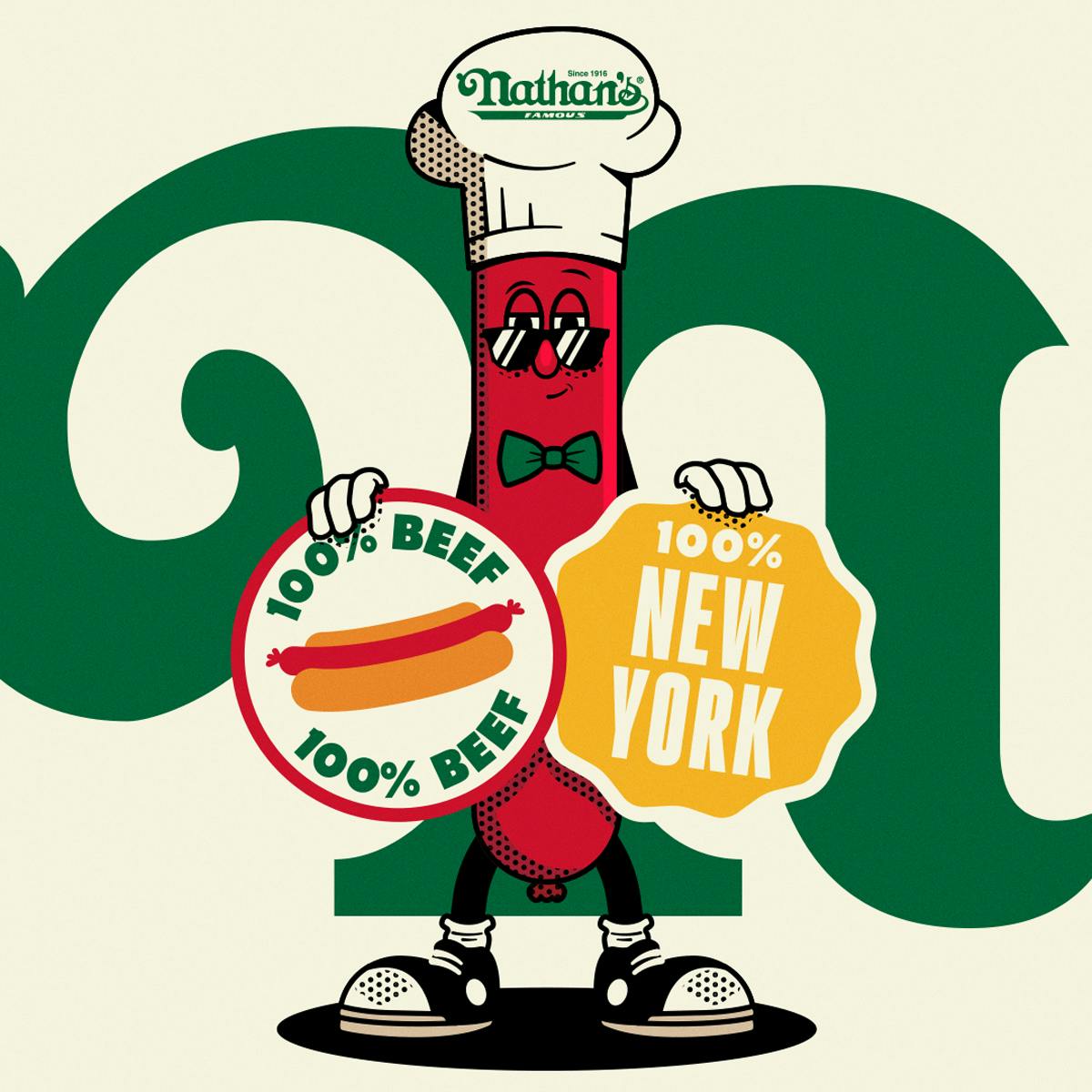 Nathan’s Famous gets a tasty new look