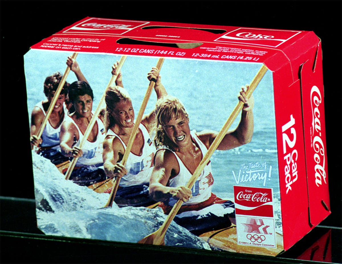 Coca-Cola’s Olympics packaging through the ages