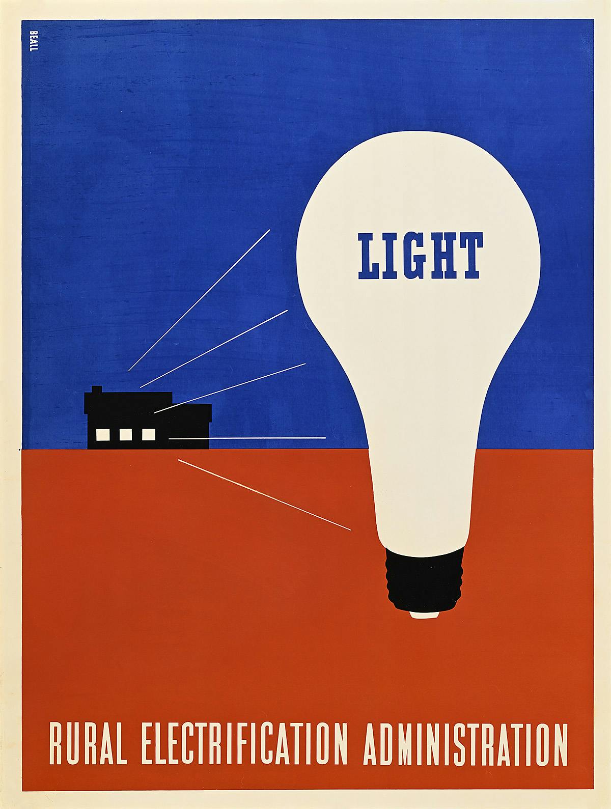 How Lester Beall’s colourful posters electrified America
