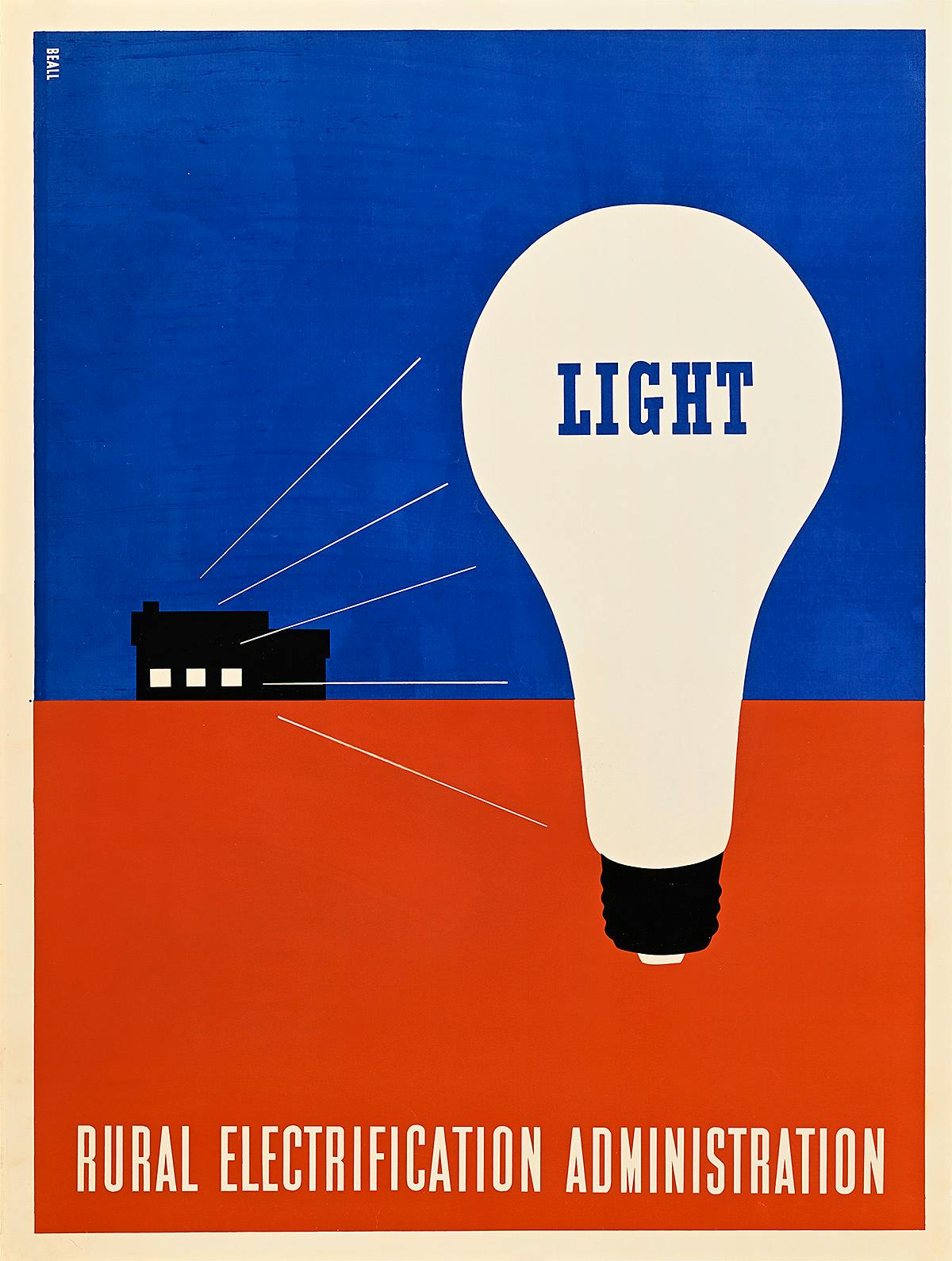 How Lester Beall’s colourful posters electrified America