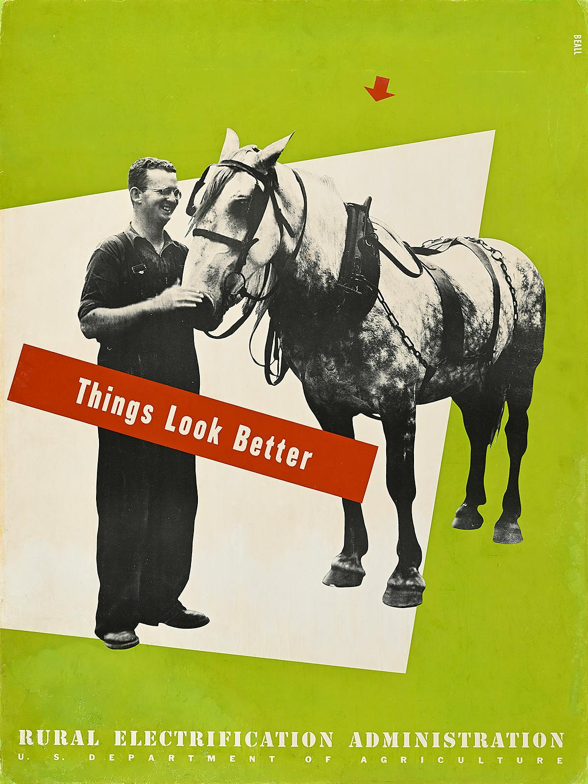 How Lester Beall’s colourful posters electrified America